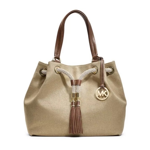 MICHAEL Michael Kors | Bags | Micheal Kors Marina Tasseled Drawstring Tote Bag | Poshmark